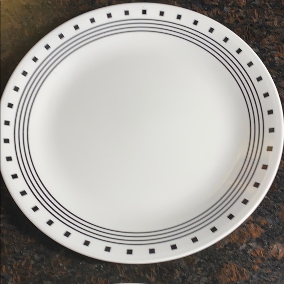 Corelle | Dining | 4 Corelle City Block 25 Dinner Plates | Poshmark